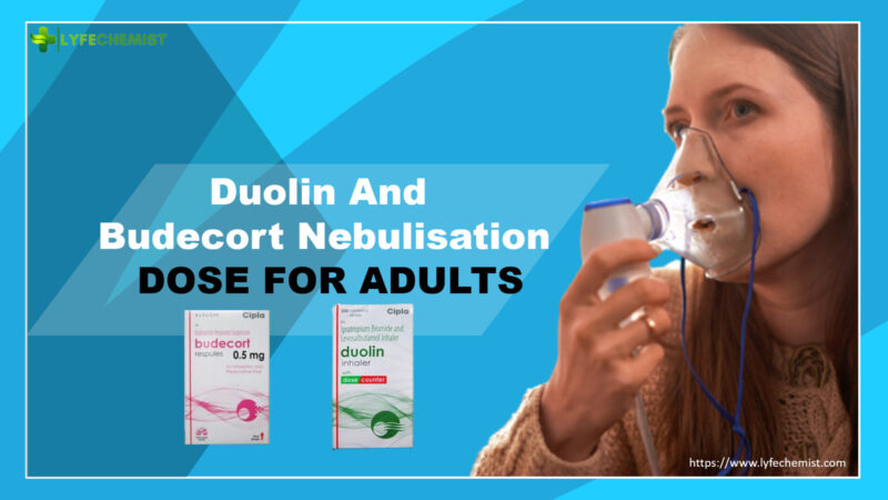 Duolin and Budecort nebulization dose for adults