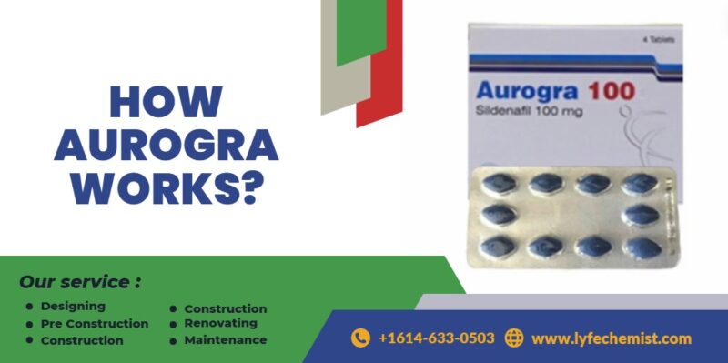 Aurogra 100mg Tablets | How Aurogra 100mg work in the body